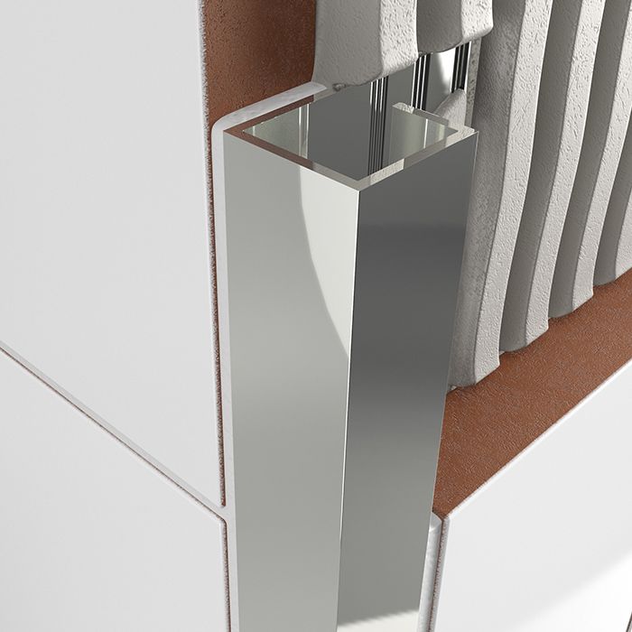 Atrim 4.5mm Cube Stainless Steel Tile Trim - 2.5m – Trimline Group