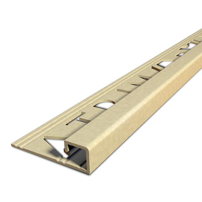 Atrim 10mm Cube Aluminium Sandstone Effect Tile Trim - 2.5m – Trimline ...