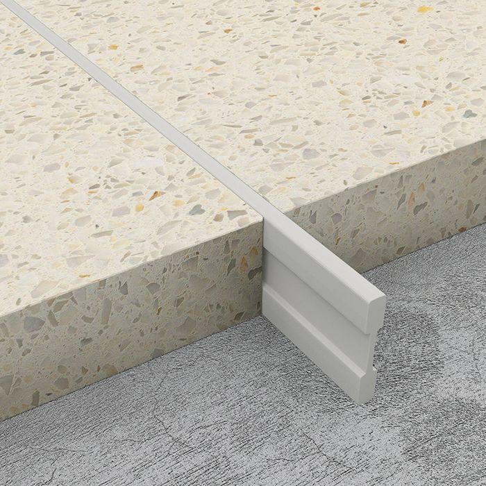 Atrim 25mm Terrazzo Dividing Strip PVC Black - 2m – Trimline Group