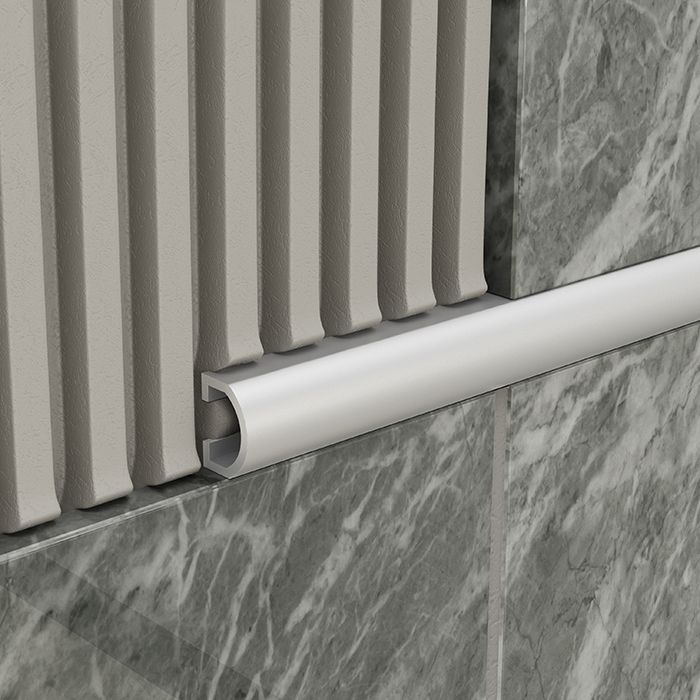 Atrim 8mm Listello Aluminium Mill Finish Trim - 2.5m – Trimline Group