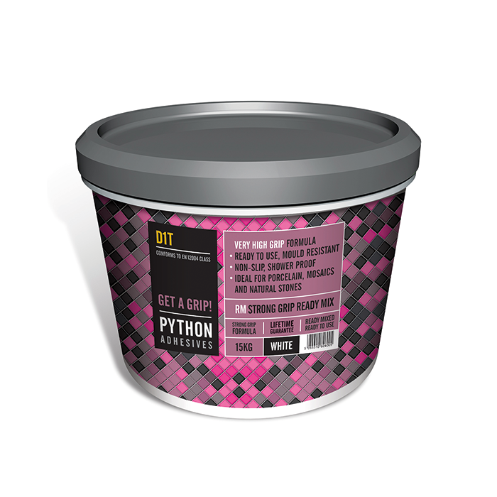 Python RM Ready Mix Tile Adhesive D1 TE - 15kg – Trimline Group