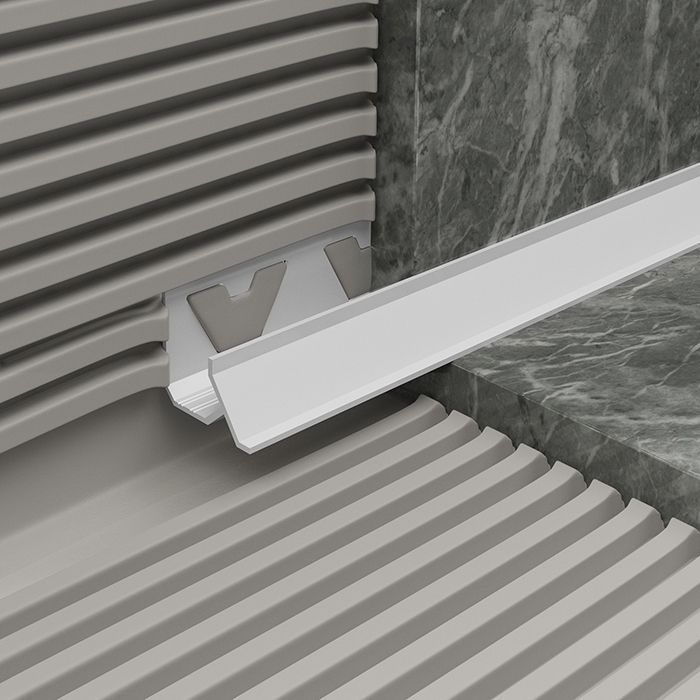 Atrim 7mm PVC White Corner Piece – Trimline Group