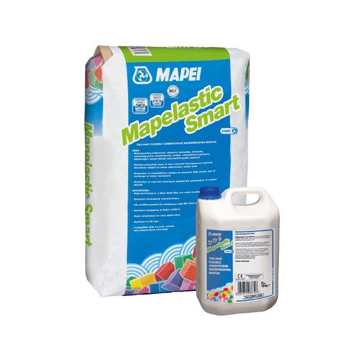 Mapei Mapelastic Smart Part A Waterproofing membrane - 20kg – Trimline ...