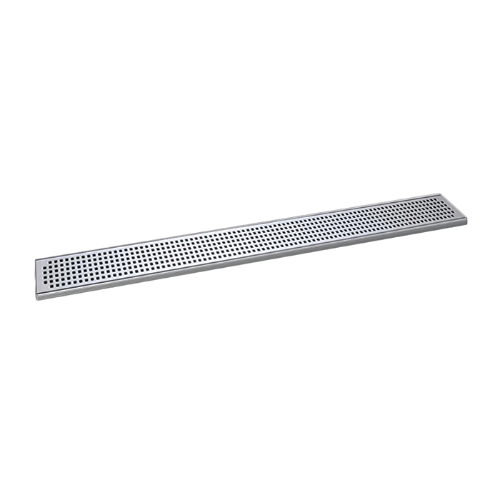 Dukkaboard E-Drain Gold Effect Quadra Channel Drain - 700 – Trimline Group