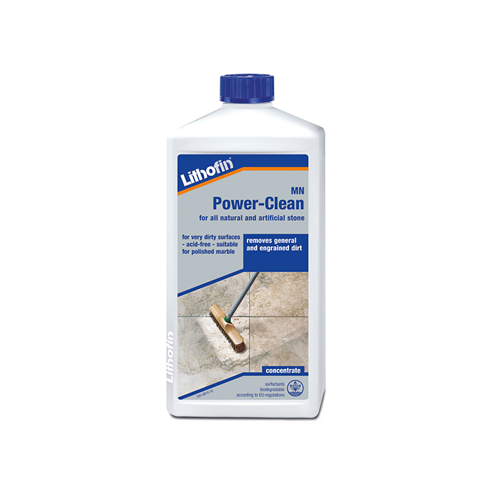 Lithofin MN Power Clean Strong Tile & Stone Cleaner - 500ml – Trimline ...