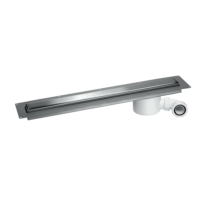 Dukkaboard T-Drain Brushed/Tile Insert Channel Drain - 600 – Trimline Group